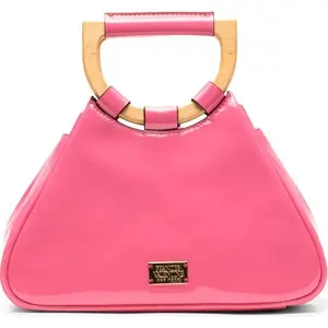 FRANCES VALENTINE Raye Leather Top Handle Tote - Pink