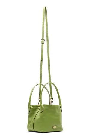 FRANCES VALENTINE Teeny Sweet Pea Leather Handbag - Fern