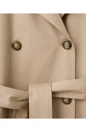 Mango Angela Belted Trench Coat