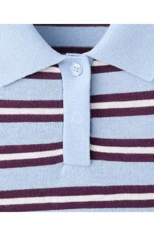 Mango Striped Sweater Polo
