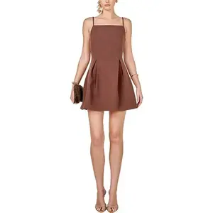 Endless Rose Pleated Flared Mini Dress
