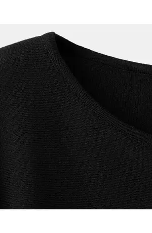 Mango High-low Knit Cape