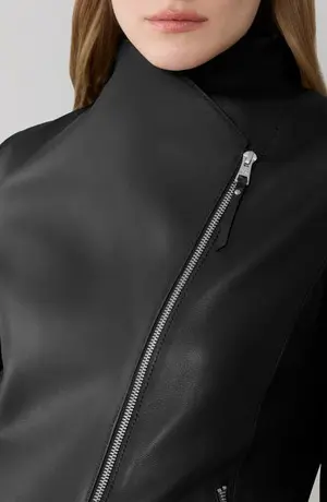 Soia & Kyo Catherine Leather Moto Jacket
