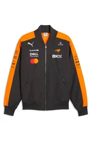 PUMA Mclaren Replica Bomber Jacket - Papaya