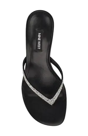 Nine West Cruiseh Embellished Flip Flops