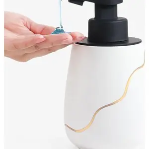 BOSILUNLIFE Nordic Garden Automatic Liquid Soap Dispenser - White