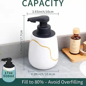 BOSILUNLIFE Nordic Garden Automatic Liquid Soap Dispenser