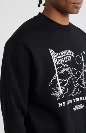 BILLIONAIRE BOYS CLUB Bb Stellar Crewneck Sweatshirt
