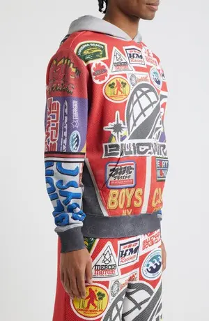 BILLIONAIRE BOYS CLUB Outside Cotton Hoodie