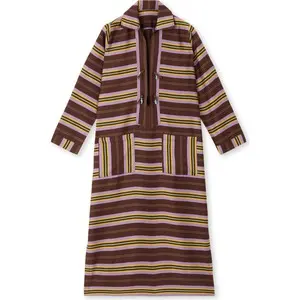 FORTELA Adish Striped Caftan Dress