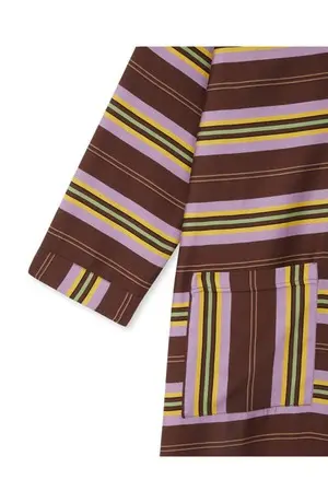 FORTELA Adish Striped Caftan Dress