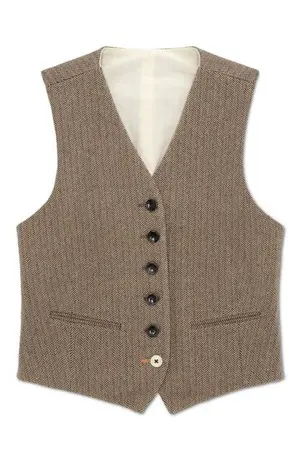 FORTELA Demi Wool Silk Vest
