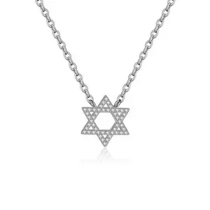 OUTOFOFFICE Star Of David Charm Necklace - Silver