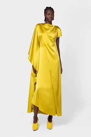 ROKSANDA Hiba Draped Silk Dress