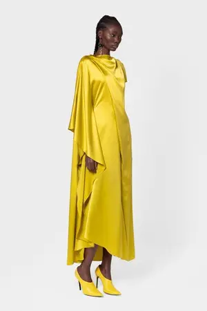 ROKSANDA Hiba Draped Silk Dress