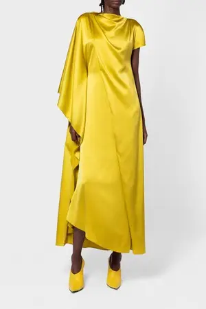 ROKSANDA Hiba Draped Silk Dress