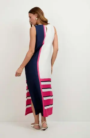 Trina Turk Moderna Color Block Dress