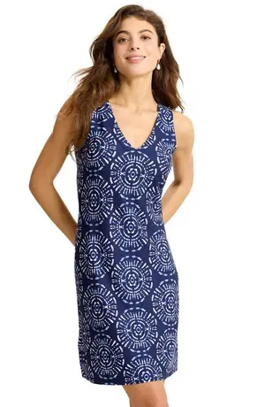 Tommy Bahama Darcy Charming Cabanas Dress - Coastline