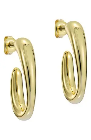 TED BAKER LONDON Cori Contour Hoop Earrings