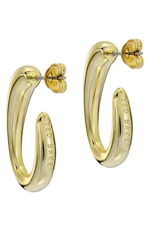 Ted Baker London Cori Contour Hoop Earrings