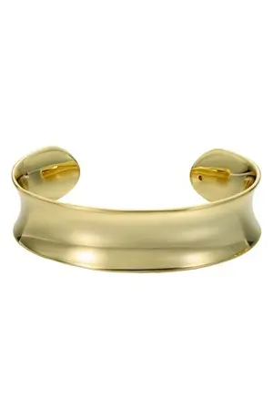 Ted Baker London Contina Concave Cuff Bracelet - Metallic Gold