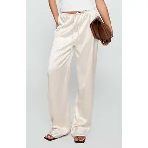 Princess Polly Soul Star Satin Wide Leg Pants