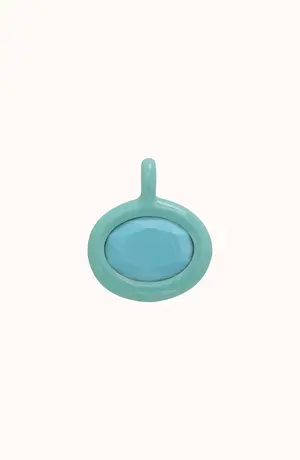 JOIANA JEWELRY Birthstone Charm - December - Turquoise