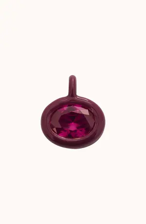 JOIANA JEWELRY Birthstone Charm July - Ruby