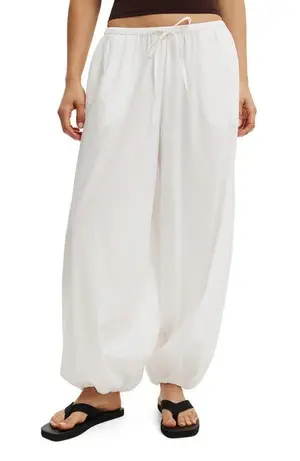 COTTON ON Rio Balloon Pant - White