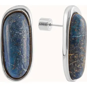 JOIANA JEWELRY Kaia Stone Earrings Navy/silver