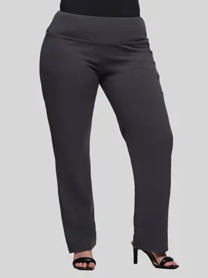 24seven Comfort Apparel Gathered Bottoms For Women