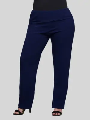 24seven Comfort Apparel Plain Bottoms For Women