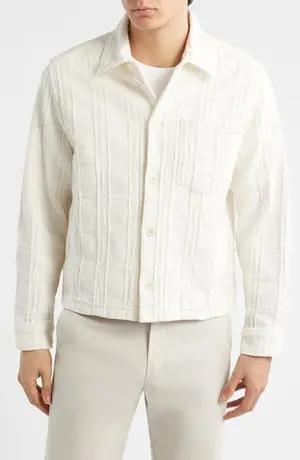 PERCIVAL Canyon Heavyweight Check Overshirt