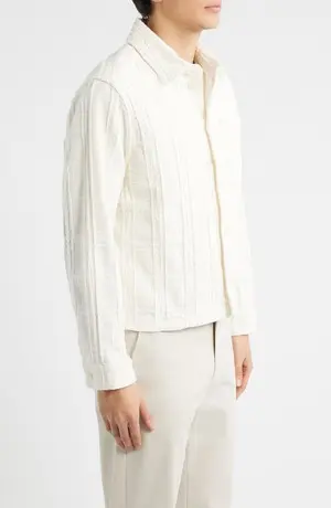 PERCIVAL Canyon Heavyweight Check Overshirt