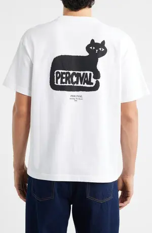 PERCIVAL Perci Loaf Oversize Graphic T-shirt
