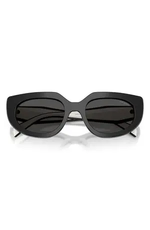 Prada 54mm Oval Sunglasses