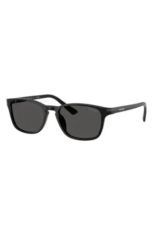 Prada 52mm Pillow Sunglasses - Black