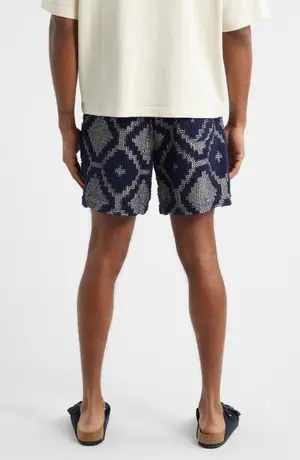 Oas Trastevere Porto Shorts - Dark Blue