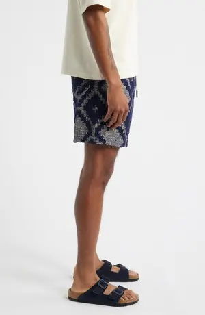 Oas Trastevere Porto Shorts - Dark Blue