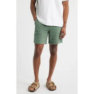Oas Waffle Porto Shorts - Green