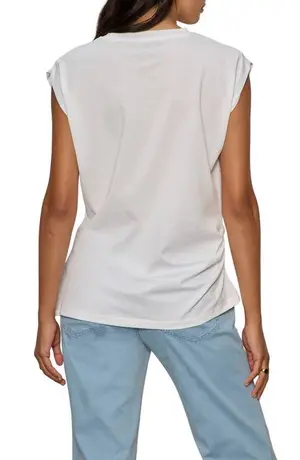 Sanctuary Pleated Muscle T-shirt