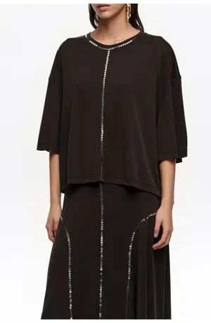 Bimba Y Lola Sequined T-shirt