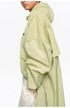 Bimba Y Lola Long Light Fluid Trench