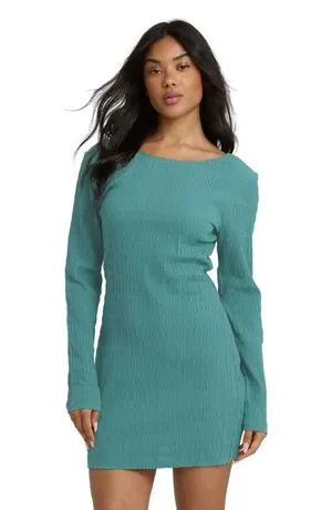 BILLABONG Dream Life Long Sleeve Minidress