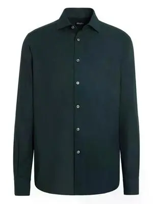 Zegna Button-fastening Shirt - Green