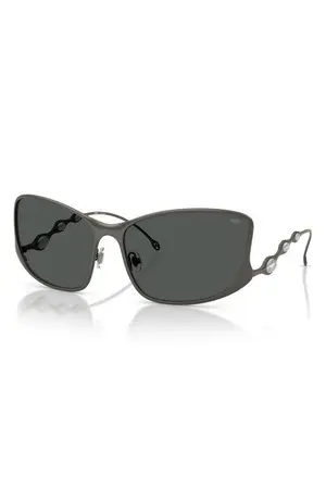 DIESEL® 65mm Pillow Sunglasses