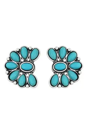 PANACEA Western Earrings - Turquoise