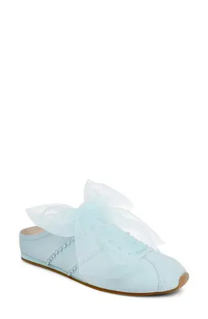 Badgley Mischka Willy Mule Sneaker Mist Blue