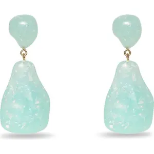 Lele Sadoughi Wilma Drop Earrings - Ocean Spray