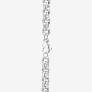 AMY KAHN Wide Round Belcher Chain Necklace
